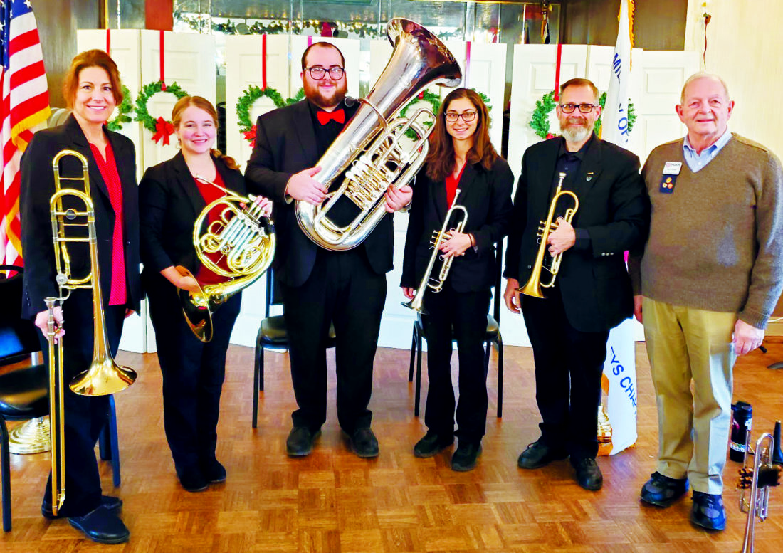 MOAA welcomes brass band at Christmas luncheon, fundraiser | News ...